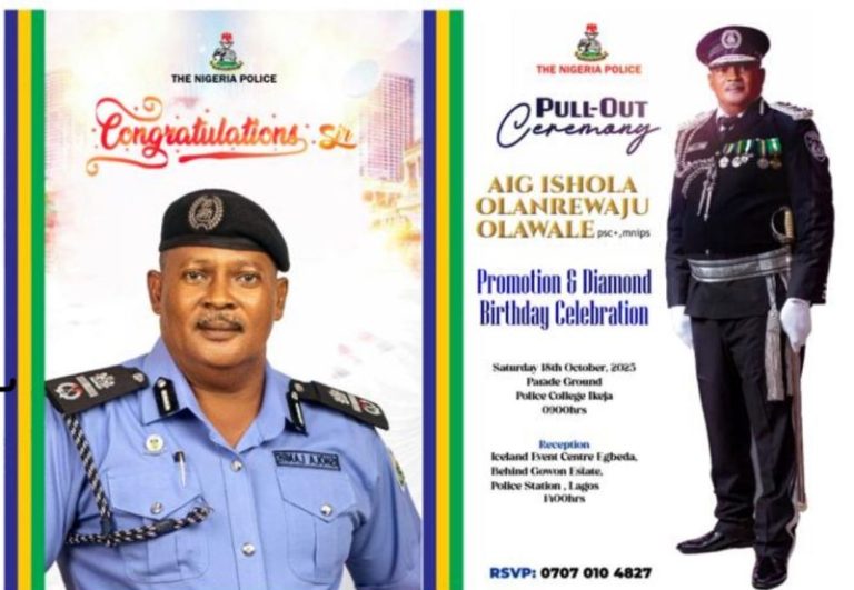 AIG Ishola Olarewaju Olawale: A Celebrated Officer Exit After 33 Years ...